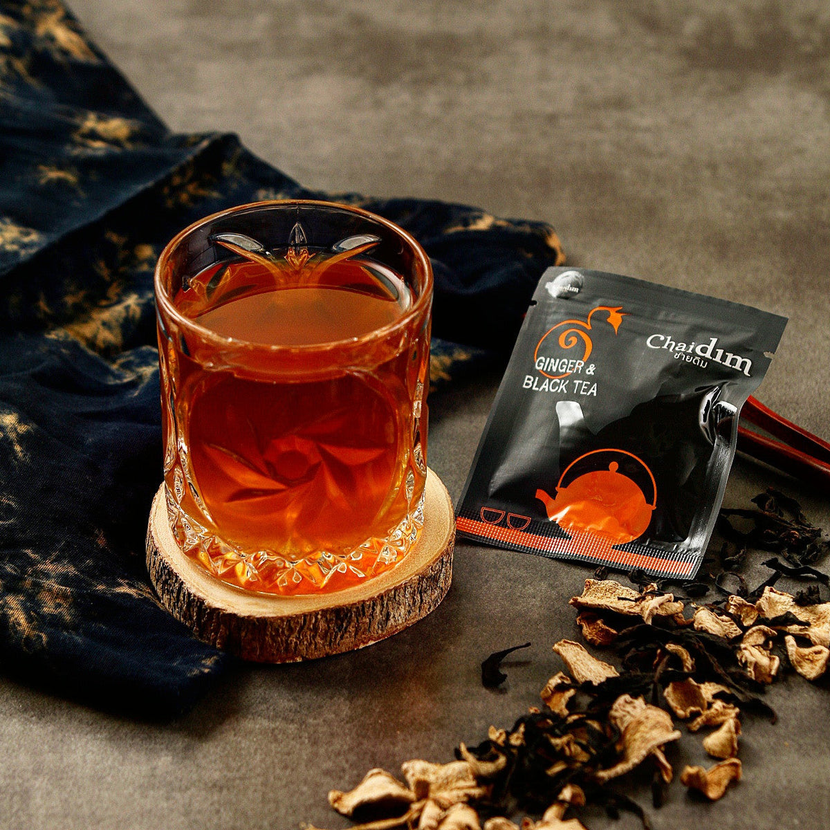 ORGANIC GINGER DETOX TIME — Chaidim Organic Tea